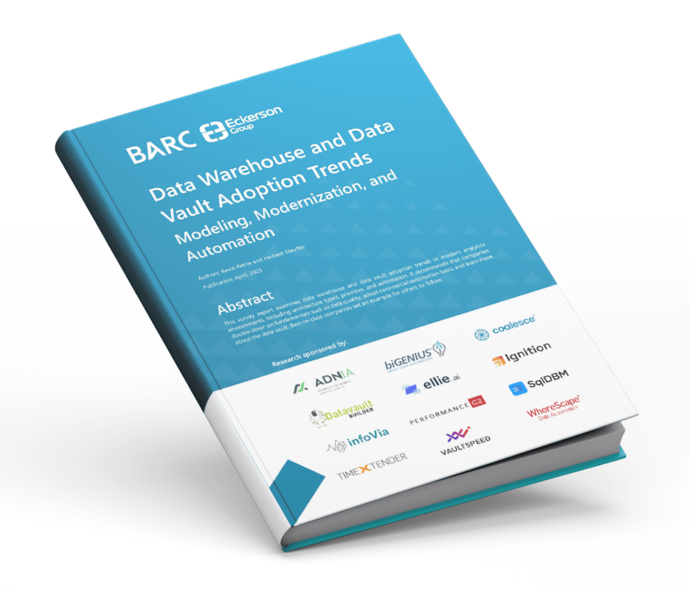 Data Warehouse and Data Vault Adoption Trends - A BARC Study